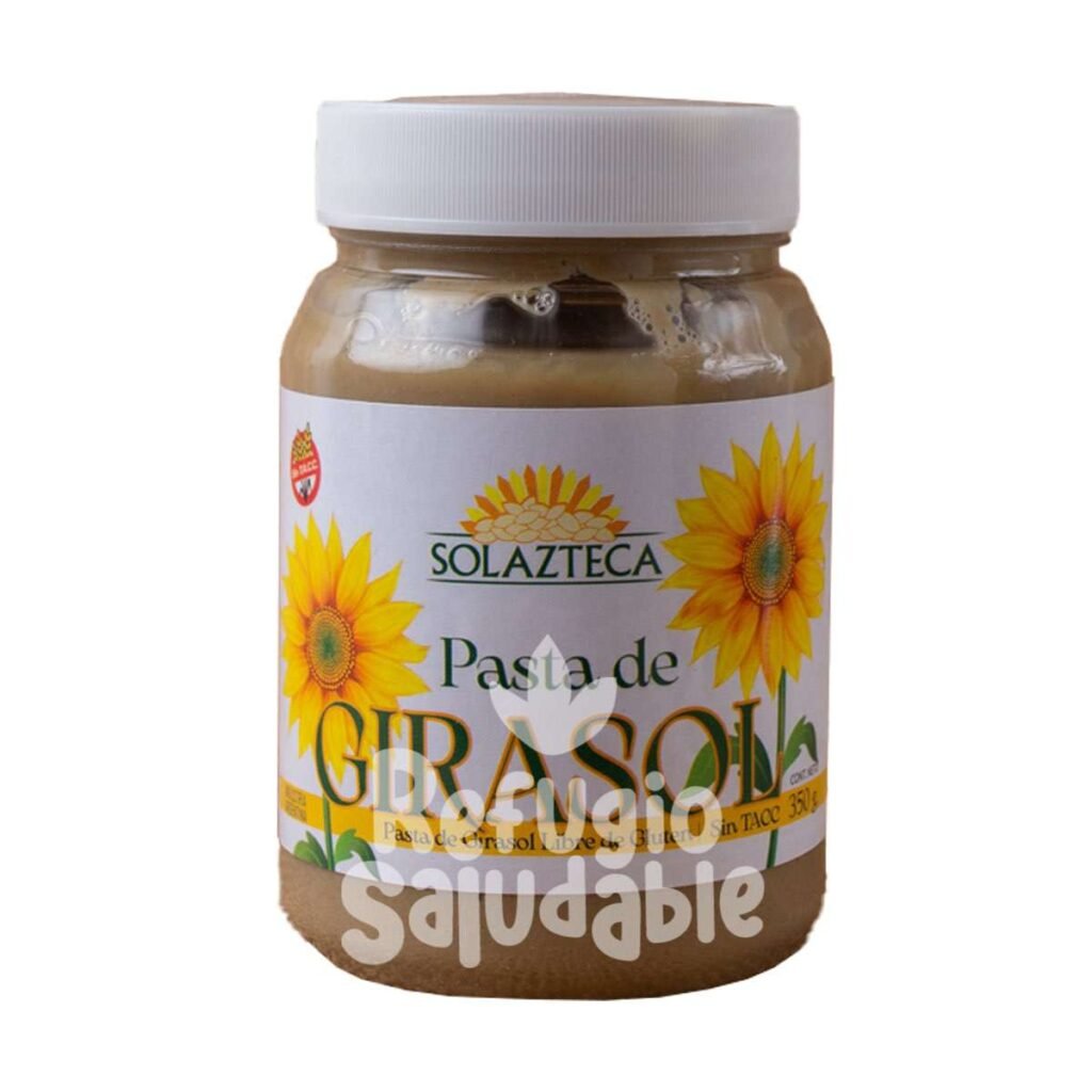 SOL AZTECA – PASTA GIRASOL X350 G – Refugio Saludable